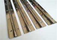 China 316 Stainless Steel Piano Hinge Heavy Duty Continuous Hinge Fireproof for sale