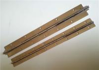 China Polished SS Continuous Piano Hinge for Subway Metro Channel Gate Toolbox for sale