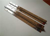 China Polished SS Continuous Piano Hinge for Subway Metro Channel Gate Toolbox for sale