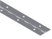 China Indoor Door Steel Long Continuous Piano Hinge 16 Inch With Different Colors for sale