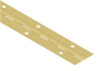 China Indoor Door Steel Long Continuous Piano Hinge 16 Inch With Different Colors for sale