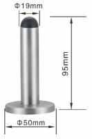 China High Standard Interior Door Stops Stainless Steel Lever Door Stopper Anti Corrosive for sale