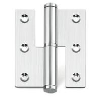 China Right Angle Corner SS Square Door Hinges L Shape Lift Off 4