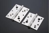 China Security Anti Theft Square Door Hinges 4 Inch Stainless Steel Door Hinges for sale