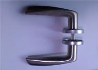 China 304 Stainless Steel External Door Handles , Casting Solid Ss Door Handles for sale