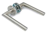 China Modern Commercial Door Handles Stainless Steel Door Levers Light weight for sale