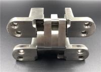 China Polished Small SOSS Hinges / Concealed Invisible Hinges 28x118x22mm for sale