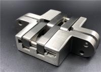 China Polished Small SOSS Hinges / Concealed Invisible Hinges 28x118x22mm for sale
