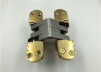 China Ultra Silent Stainless Steel Concealed Hinges For Residential Wooden Door for sale