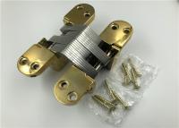 China Ultra Silent Stainless Steel Concealed Hinges For Residential Wooden Door for sale
