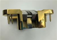 China Gold 180 Degree Concealed Hinge / Industrial Concealed Cabinet Hinges for sale