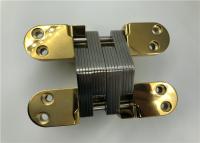 China High Sensory Stainless Steel Concealed Hinges With PVD Surface Finishing for sale