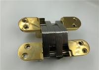 China PVD Coated Adjusting Hidden Hinges / Durable Adjustable SOSS Hinges for sale