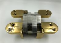 China PVD Coated Adjusting Hidden Hinges / Durable Adjustable SOSS Hinges for sale