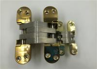 China Front Door Stainless Steel Concealed Hinges With PVD And GP Coated for sale