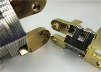 China Front Door Stainless Steel Concealed Hinges With PVD And GP Coated for sale