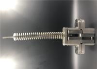 China Spring Closing Stainless Steel Concealed Hinges Polished Surface Finishing for sale