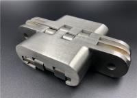China Casting SS 304 Adjustable Soss Hinges / Invisible Hinges For Cabinet Doors for sale