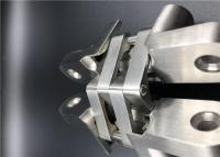 China Flexible Stainless Steel Concealed Hinges For Solid Wood Doors 180° for sale