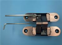 China Ultra Silent Adjustable Concealed Hinges With Single Way Customized Size for sale
