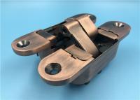 China Ultra Silent Adjustable Concealed Hinges With Single Way Customized Size for sale