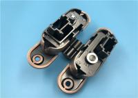 China Ultra Silent Adjustable Concealed Hinges With Single Way Customized Size for sale