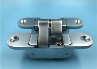 China Pearl Chrome Adjustable Concealed Hinges For House Solid Wood Door for sale