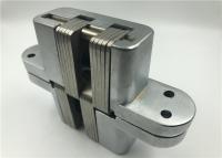 China Mortise Mount SOSS Invisible Hinge For Inset Doors Satin Chrome Finishing for sale