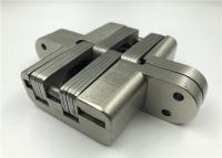 China Mini Wooden Box Satin Nickel Heavy Duty Hidden Hinges , Concealed Gate Hinges for sale