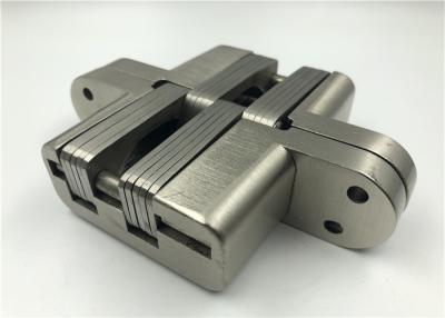 China Mini Wooden Box Satin Nickel Heavy Duty Hidden Hinges , Concealed Gate Hinges for sale