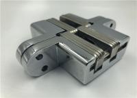 China Zinc Alloy SOSS Hidden Hinges , Mirror Chrome Mini Concealed SOSS Hinge for sale