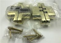 China Gold Plated SOSS Hidden Hinges , Zinc Alloy Concealed Gate Hinges 25kg Loading for sale