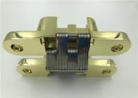 China Gold Plated SOSS Heavy Duty Concealed Hinges / SOSS Hidden Hinges 180° for sale