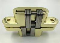 China Gold Plated SOSS Heavy Duty Concealed Hinges / SOSS Hidden Hinges 180° for sale