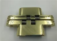 China Gold Plated SOSS Heavy Duty Concealed Hinges / SOSS Hidden Hinges 180° for sale