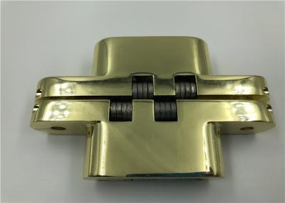 China Gold Plated SOSS Heavy Duty Concealed Hinges / SOSS Hidden Hinges 180° for sale
