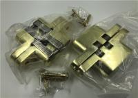 China Gold Plated SOSS Heavy Duty Concealed Hinges / SOSS Hidden Hinges 180° for sale