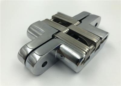 China OEM SOSS Heavy Duty Invisible Hinge Mirror Chrome Surface Finishing for sale