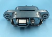 China Satin Chrome 3D Concealed Hinges For Solid  Wood / Metal Door Left Open for sale