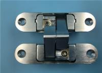 China Satin Chrome Mortise Mount Invisible Hinge With Left Open 30*110mm for sale