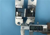 China Flexible 3d Adjustable Door Hinges / Small Soft Close Concealed Hinges for sale