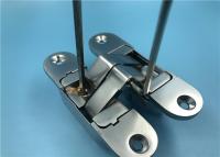 China Self Closing 3D Concealed Hinges With Casting Zinc Alloy Material for sale
