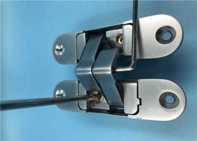 China Silent Concealed Hinges For Interior Doors , Flexible Hidden Gate Hinges for sale
