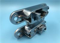 China Pearl Chrome Invisible Cabinet Hinges / Heavy Duty Concealed Mortise Hinge for sale