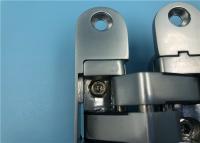 China Pearl Chrome 3D Concealed Hinges With Zinc Alloy Material 60 Kgs/3 Pcs for sale