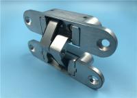 China Zinc Alloy 3D Concealed Hinges For Solid Wooden Doors / Swing Doors for sale