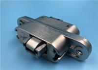 China Right Open 3D Concealed Hinges With Satin Nickel Surface Treatment for sale