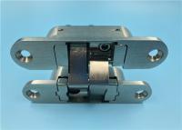 China Right Open 3D Concealed Hinges With Satin Nickel Surface Treatment for sale