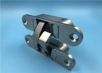 China Satin Nickel Mortise Mount Invisible Hinge For Light Duty Wooden Doors for sale