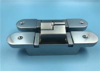 China Zinc Alloy 3D Concealed Hinges With Pearl Chrome Surface Finishing for sale